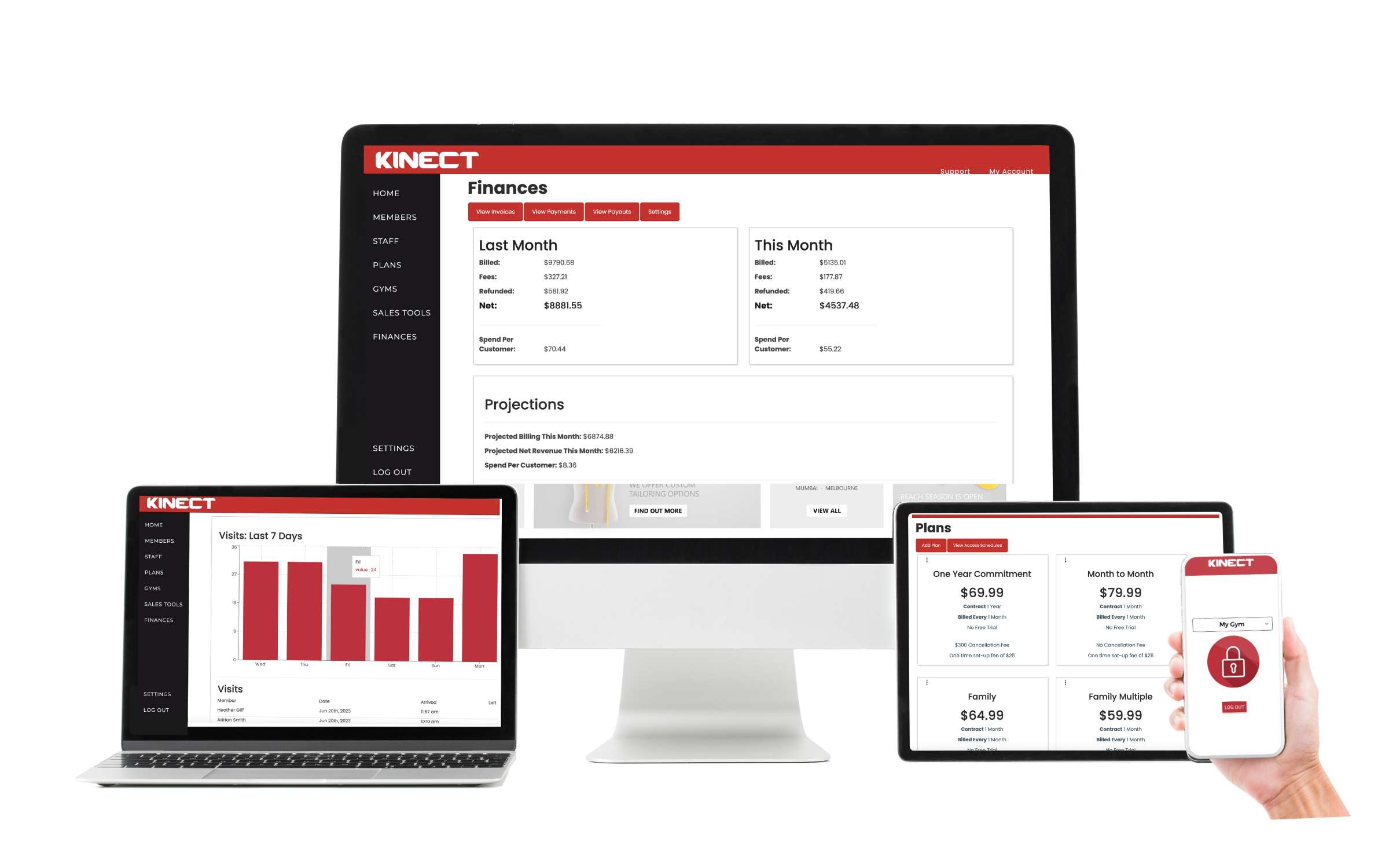 Kinect | Gym Management & Access Control Software